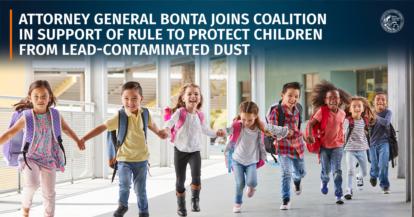 Attorney General Bonta Joins Coalition in Support of Rule to Protect ...